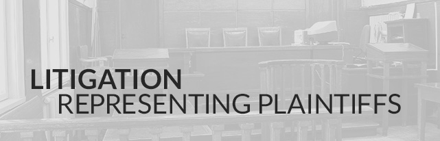 Litigation Representing Plaintiffs | Quinn Emanuel Urquhart & Sullivan, LLP